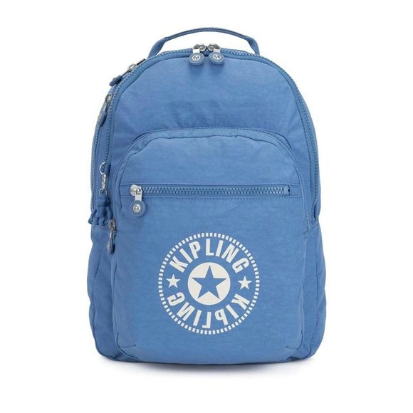 Kipling | Accessories | Kipling Kids Blue Seoul Large Laptop Backpack ...